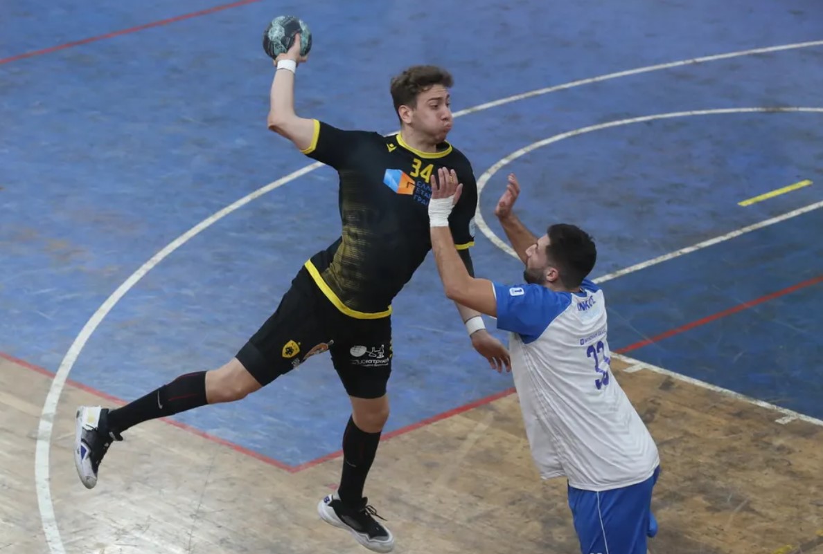 Handball Premier : Άνετη νίκη της ΑΕΚ στη Νέα Φιλαδέλφεια